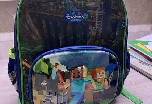 Школьный рюкзак minecraft