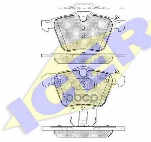 Колодки тормозные ford S-MAX/S60/S80/V60/V70/XC70