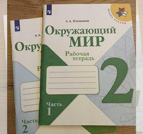 Рабочая тетрадь по окружающему миру 2 класс