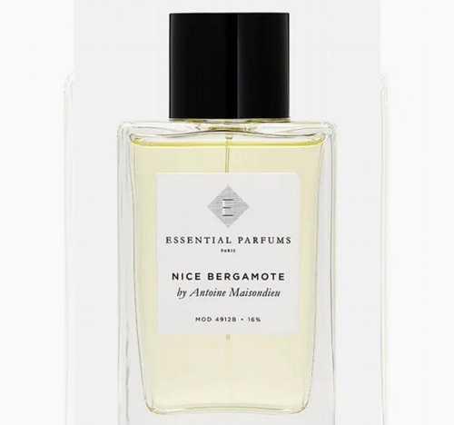 Essential parfums paris nice bergamote refillable