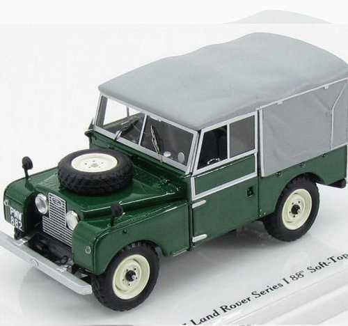 1:43 Масштабная модель land rover Series I 88" Soft-Top 1957 Bronze Green