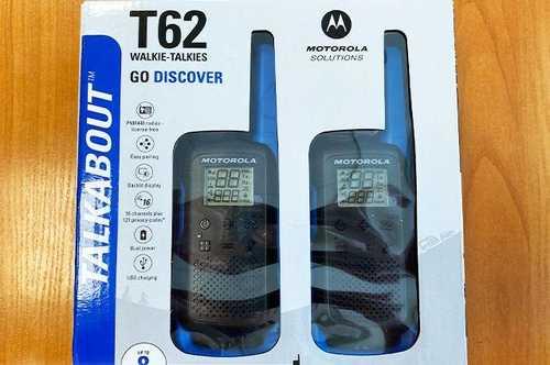 Комплект раций Motorola Talkabout T62