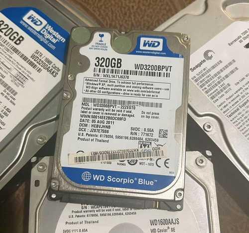 Жесткий диск WD blue 320gb