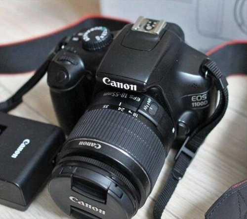 Canon EOS 1100D Kit 18-55 IS II пробег 200 кадров