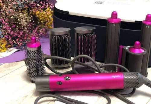 Dyson стайлер лонг Complete Long Fuchsia Nickel