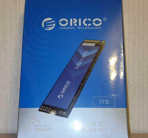 Абсолютно новый SSD Orico 1TB nvme 3.0x4