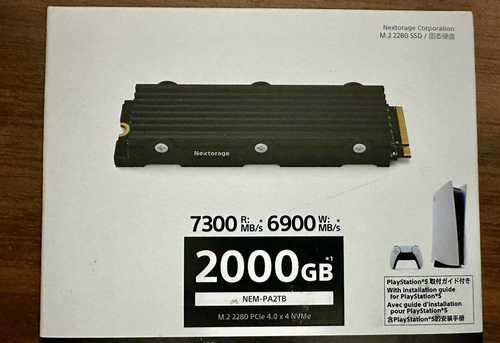 SSD m.2 2280 2tb Nextorage 7300/6900MB/s