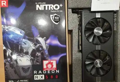 Видеокарта sapphire rx 580 nitro 4gb