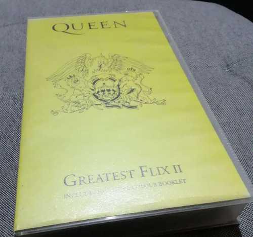 Queen greatest flix II. VHS. Видео кассета