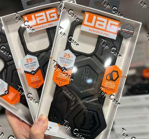 Чехол UAG Monarch Pro iPhone 16 Pro Max Carbon