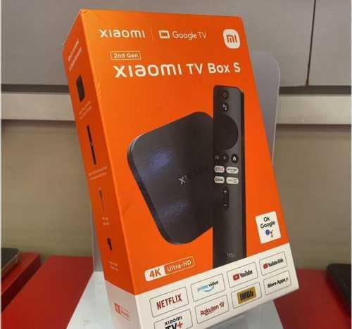 Tv приставка Xiaomi Mi TV Box S Gen 2 4k