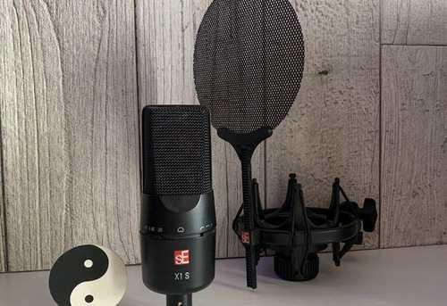 Se electronics x1 s студийный микрофон