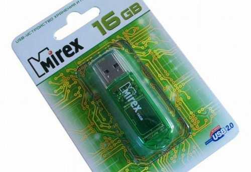 USB флешка Флешка 16 гб Mirex Elf Green