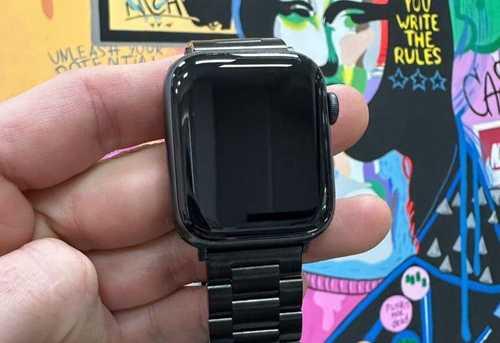Часы apple watch 6 44 mm black
