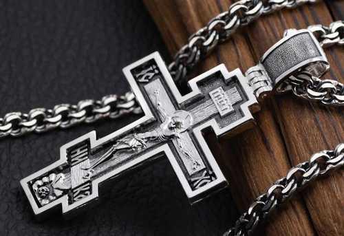 Крест серебряный 925 оргинал