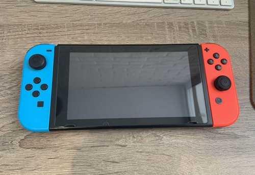 Nintendo switch прошитая + SD карта на 128 gb