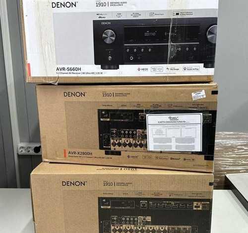 В наличии сег ресивер denon avr