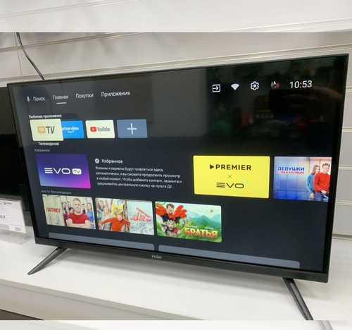 Телевизор haier android TV