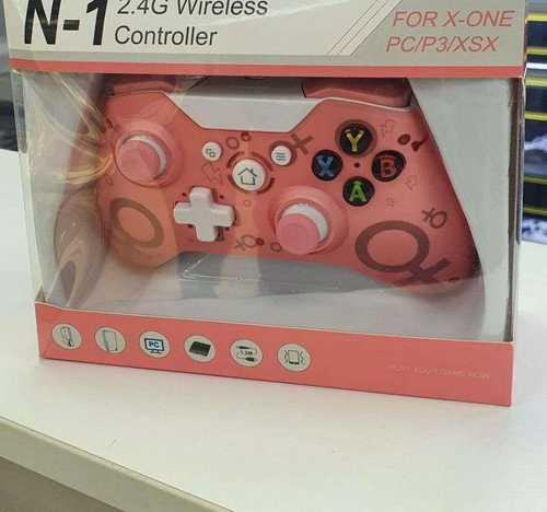 Джойстик N-1 розовый PC, PS3 Pink