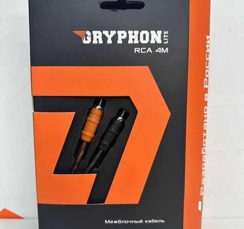 Межблочный кабель DL Audio Gryphon Lite RCA 4M