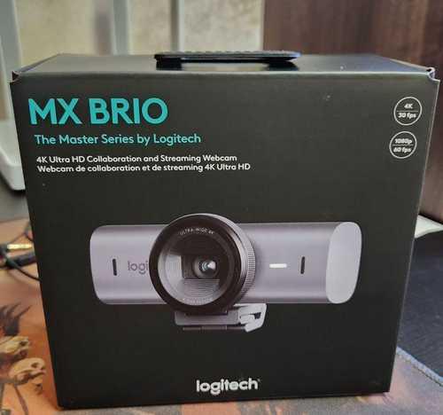 Вебкамера Logitech MX brio 4K 2024