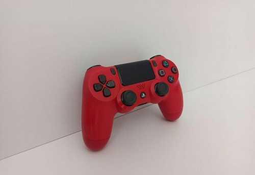 Геймпад (оригинал) для PS4 - Dualshock 4 - Красный