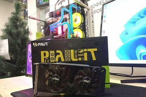 Видеокарта Palit dual GTX1660Ti 6Gb Б/У