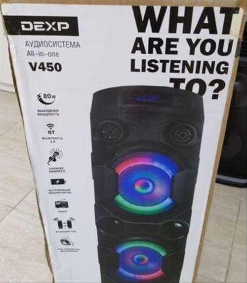 Аудиосистема dexp