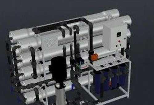 Обратный осмос 10000 литров в час / 10м3/час