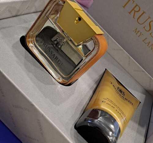 Trussardi парфюм мужской набор