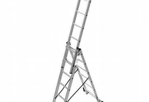 Трехсекционная лестница Олимп 3x6 1230306A