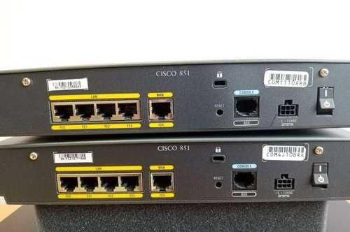 Маршрутизатор cisco851-K9 без бп