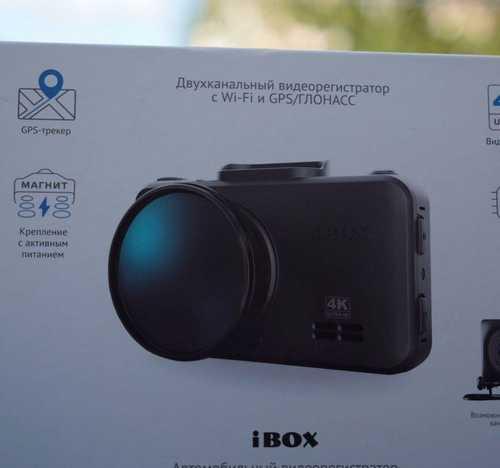 Видеорегистратор iBOX RoadScan 4K WiFi GPS Dual