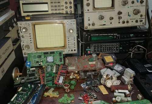 Скупка радио деталей СССР плат электронной техники