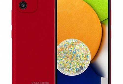Samsung Galaxy A03 3/32 гб, Dual nano SIM, red