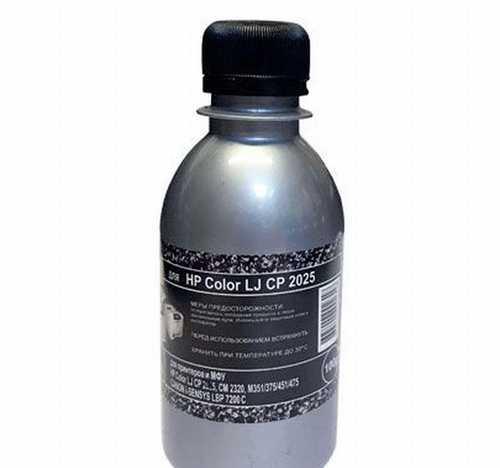 Тонер для HP Color LJ CP 2025/CM 2320/CP 1215/CP 1025 (фл, 100,черный,Chemical) Silver ATM