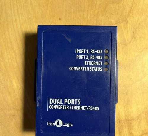 Конвертер Ethernet/RS-485 x2