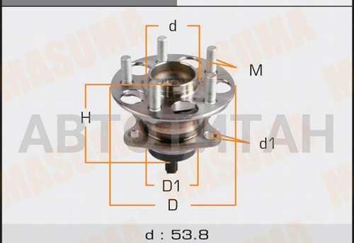 Ступичный узел masuma rear prius / ZVW30, ZVW35L