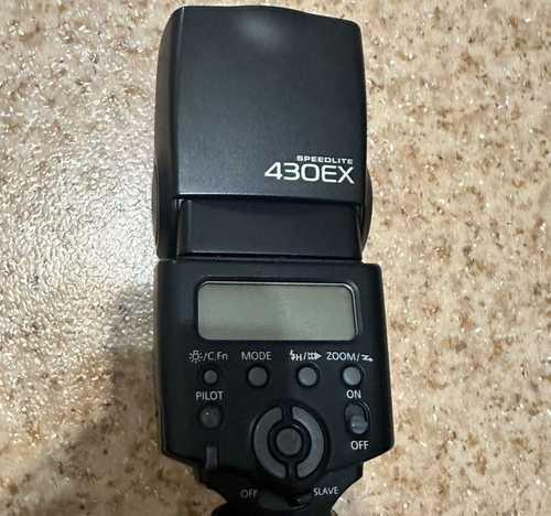 Вспышка canon 430 ex