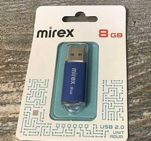 USB Flash Mirex Unit Blue 8 GB