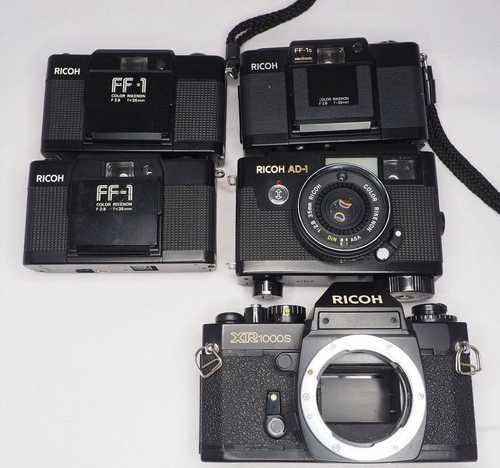 Пленочный фотоаппарат Ricoh FF-1 AD-1 ремонт донор