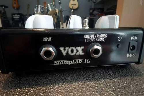 Vox Stomplab IG Гитарный Процессор Эффектов+Блок