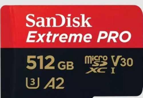 Карта памяти SanDisk Extreme Pro 512Gb