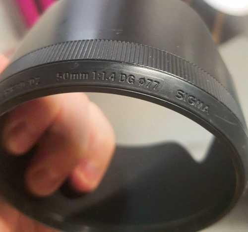 Бленда для объектива sigma LH830-02 77mm