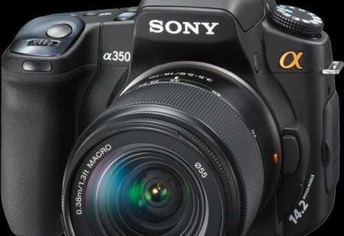 Sony A350(18-55mm SAM) Сумка+4гб+З/устр.+Япония+