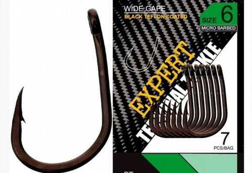 Крючки карповые, carp pro Wide Gape,Krank, curwed