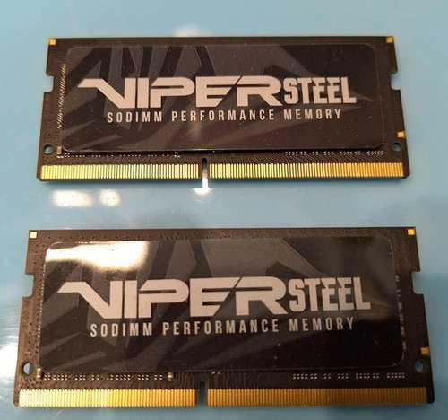 Оперативная память ddr4 16gb(2x8) patriot viper