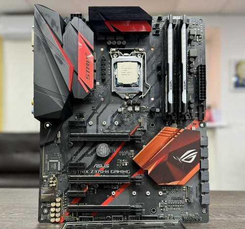 Intel Core i7 8700K + Asus Strix Z370 + 16Gb озу