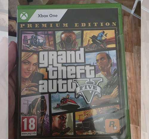 Gta 5 Xbox one диск