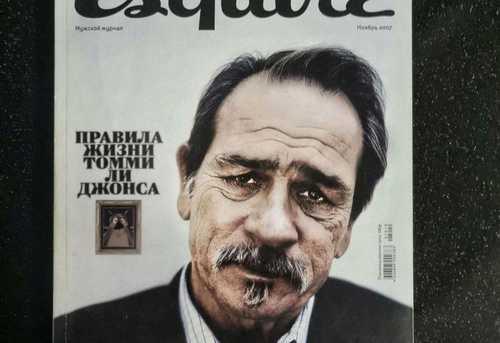 Журнал Esquire Томми Ли Джонс за ноябрь 2007 года